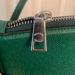 Coach | Bags | Coach Small Pouch Crossgrain Leather Shoulder Bag | Poshmark